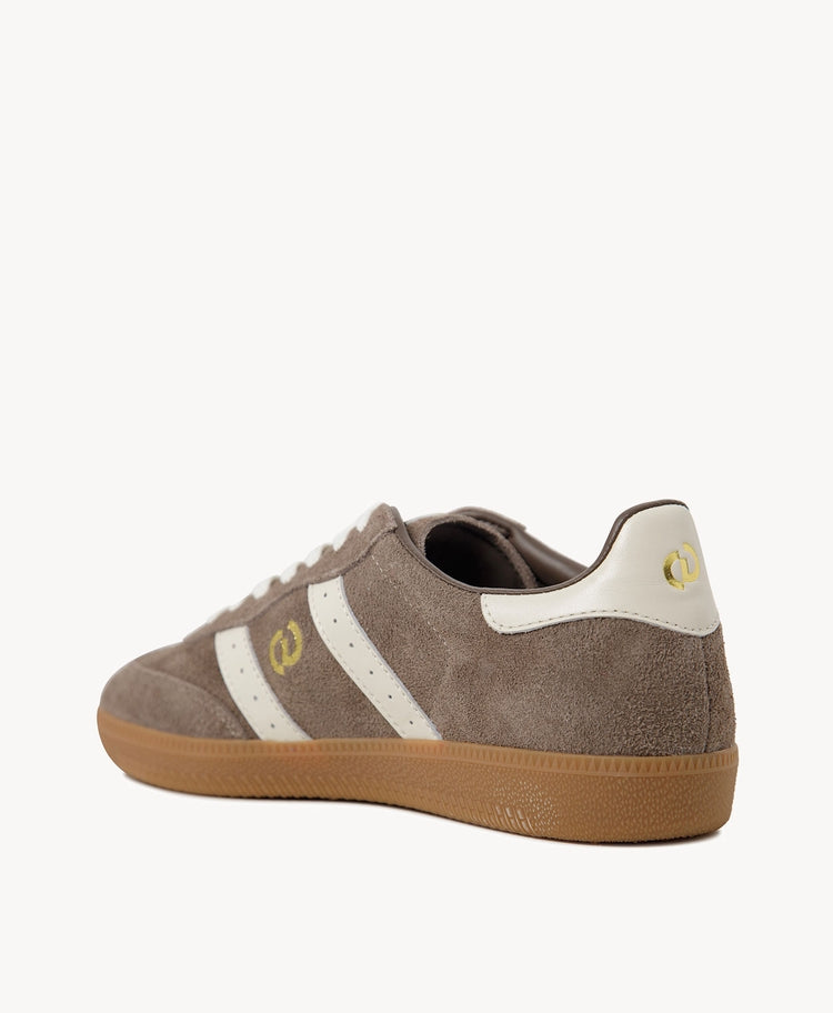 GOODSOLE Parallel Sneaker in Walnut/Ivory Suede | SOUL 2 SOLE SHOES ...